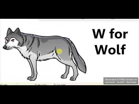 W for Wolf | Learn ABC | Alphabets - YouTube