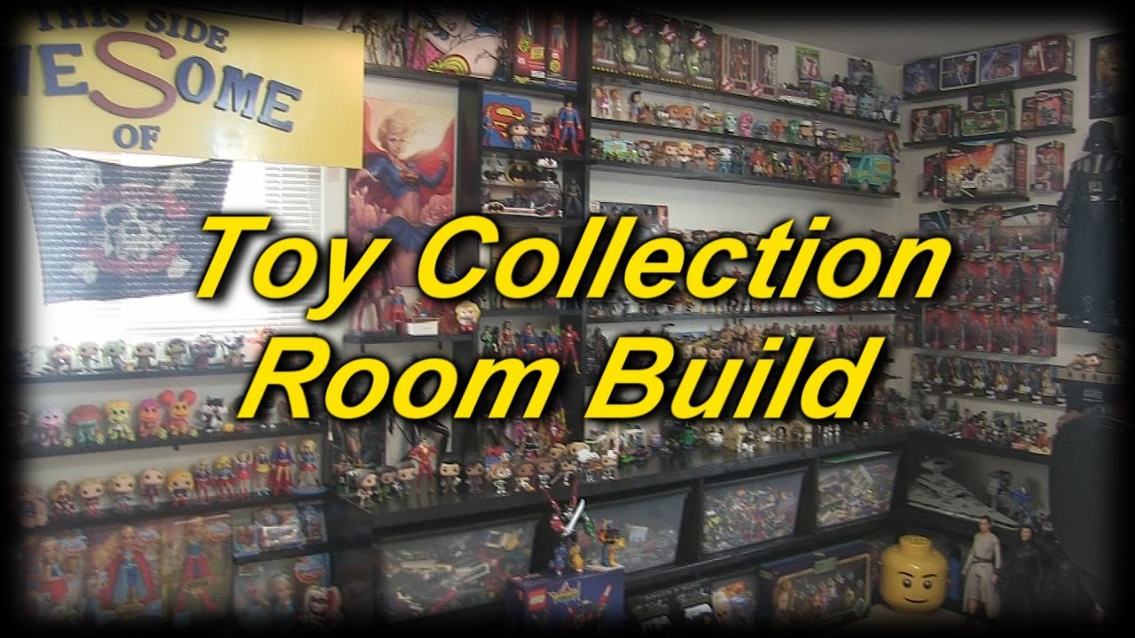 My Toy Collection Room Build. - YouTube