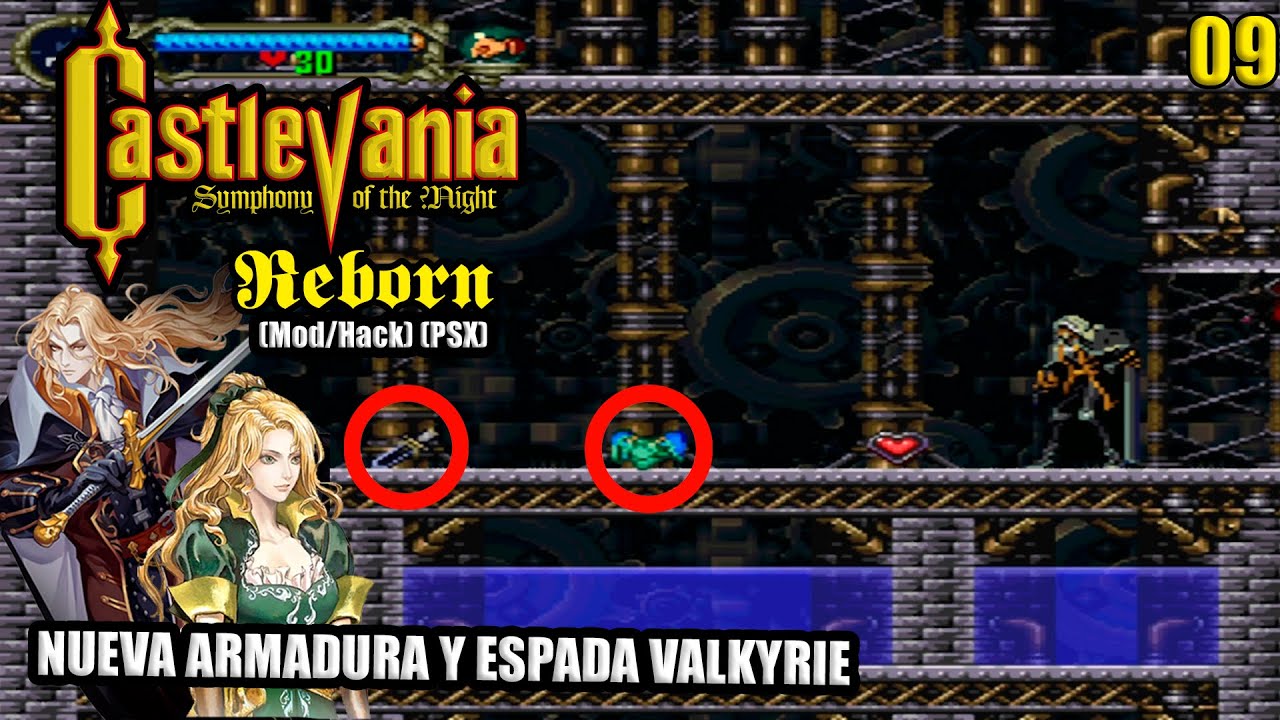 Castlevania: Symphony of The Night Reborn -Ep.-09 LA VICTORY ARMOR Y LA ...