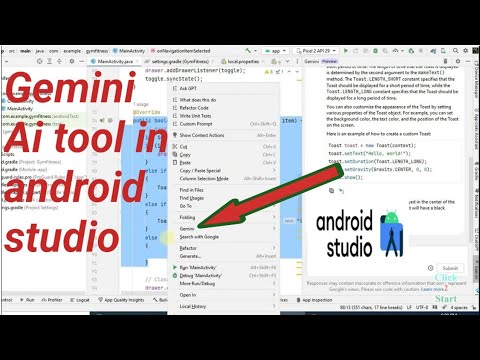 Gemini Ai tool in android studio | Gemini in android studio - YouTube