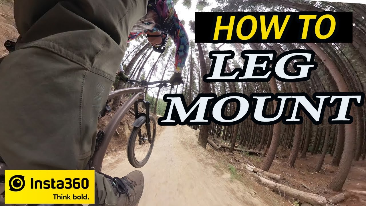 Unbelievable Footage! Here's How to Leg Mount an Insta 360 Camera ACE ...