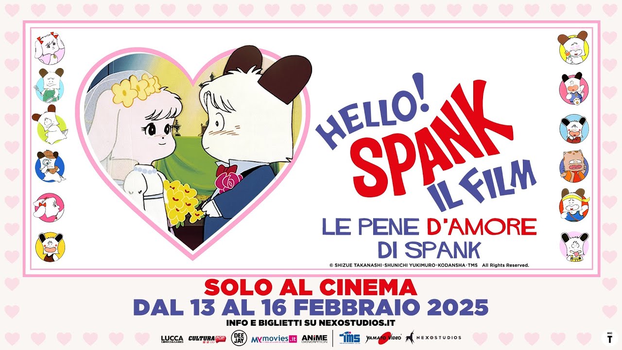 HELLO! SPANK. IL FILM. LE PENE D’AMORE DI SPANK: al cinema dal 13 al 16 febbraio 2025 [teaser ...