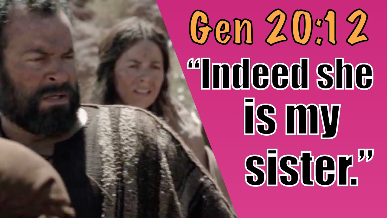 How was Abraham related to Sarah? (Genesis 20:12) - YouTube