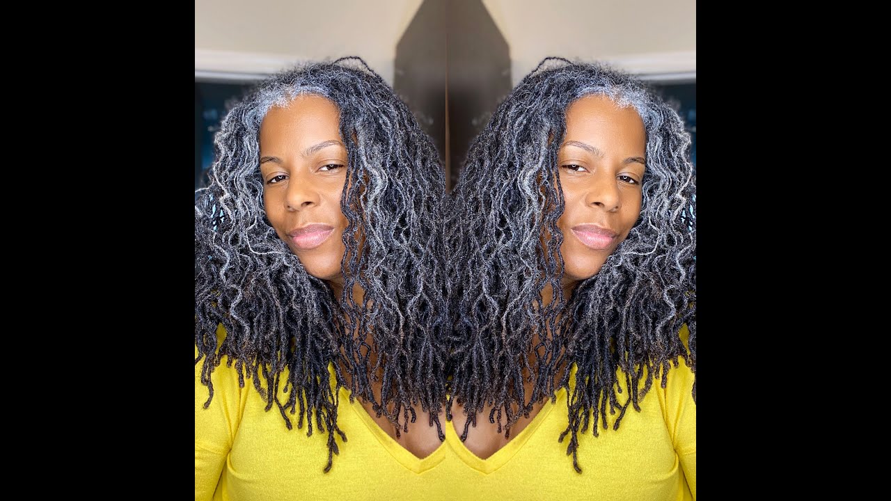 BRAID OUT ON SISTERLOCKS - YouTube