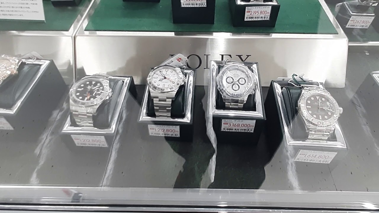 rolex @ Big camera Osaka Japan - YouTube
