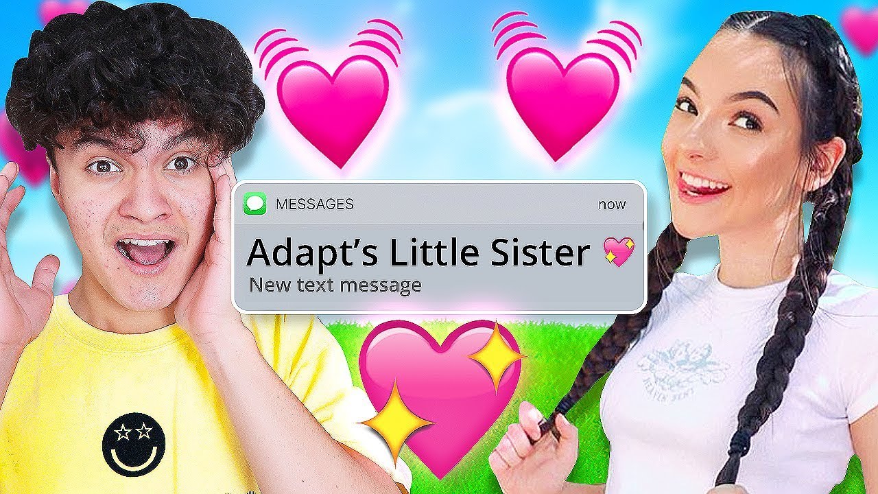 My Little Brother Reacts to His Crush (FaZe Adapts Little Sister & FaZe ...