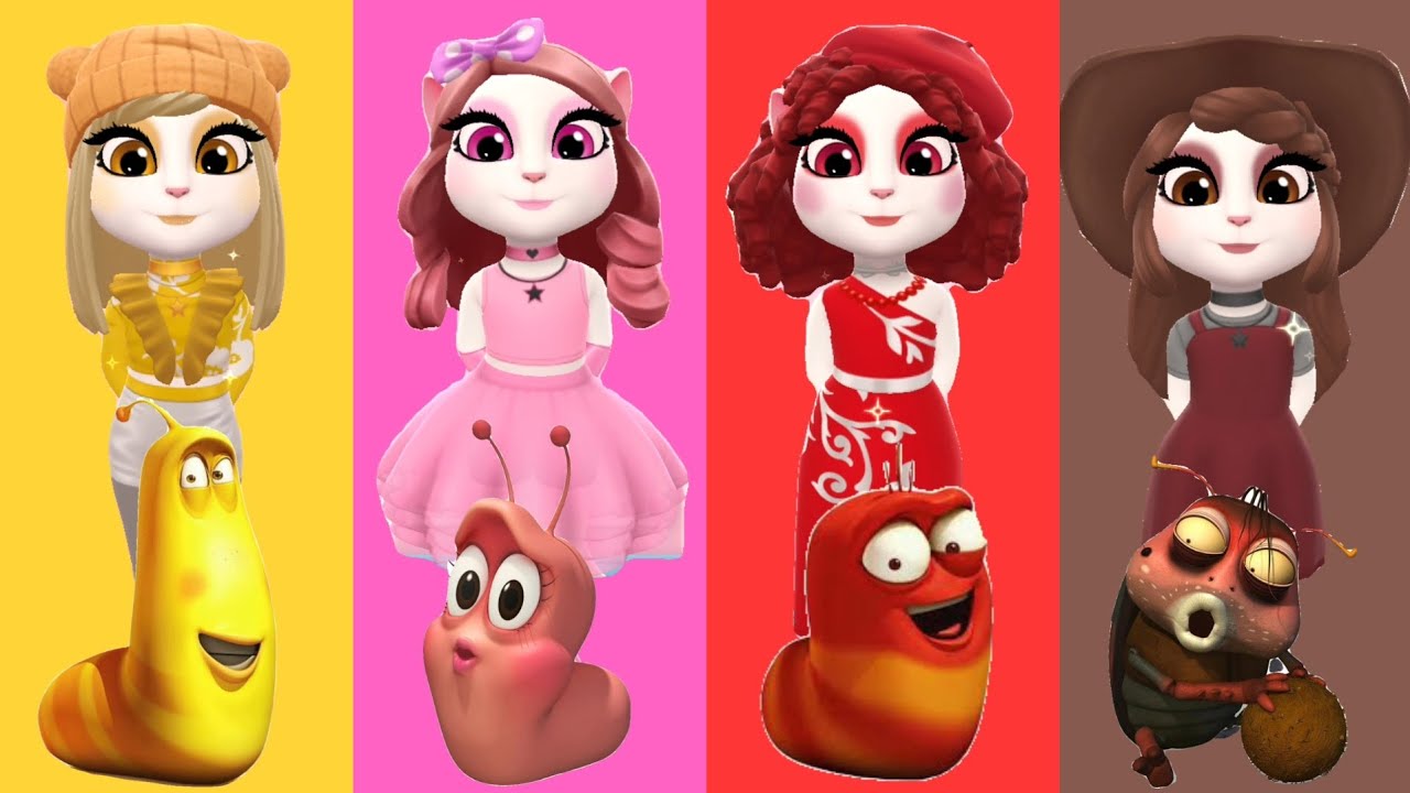 My Talking Angela 2 | Larva |🐛🐛🐛🪲 |LINDA - YouTube