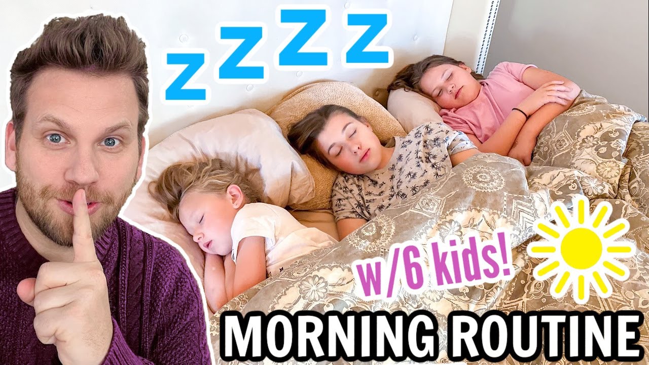 Our SUMMER Morning Routine with 6 KIDS! - YouTube