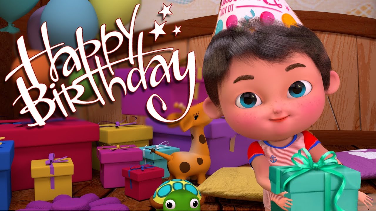 Happy Birthday Song | Nursery Rhymes & Kids Songs [HD] - YouTube