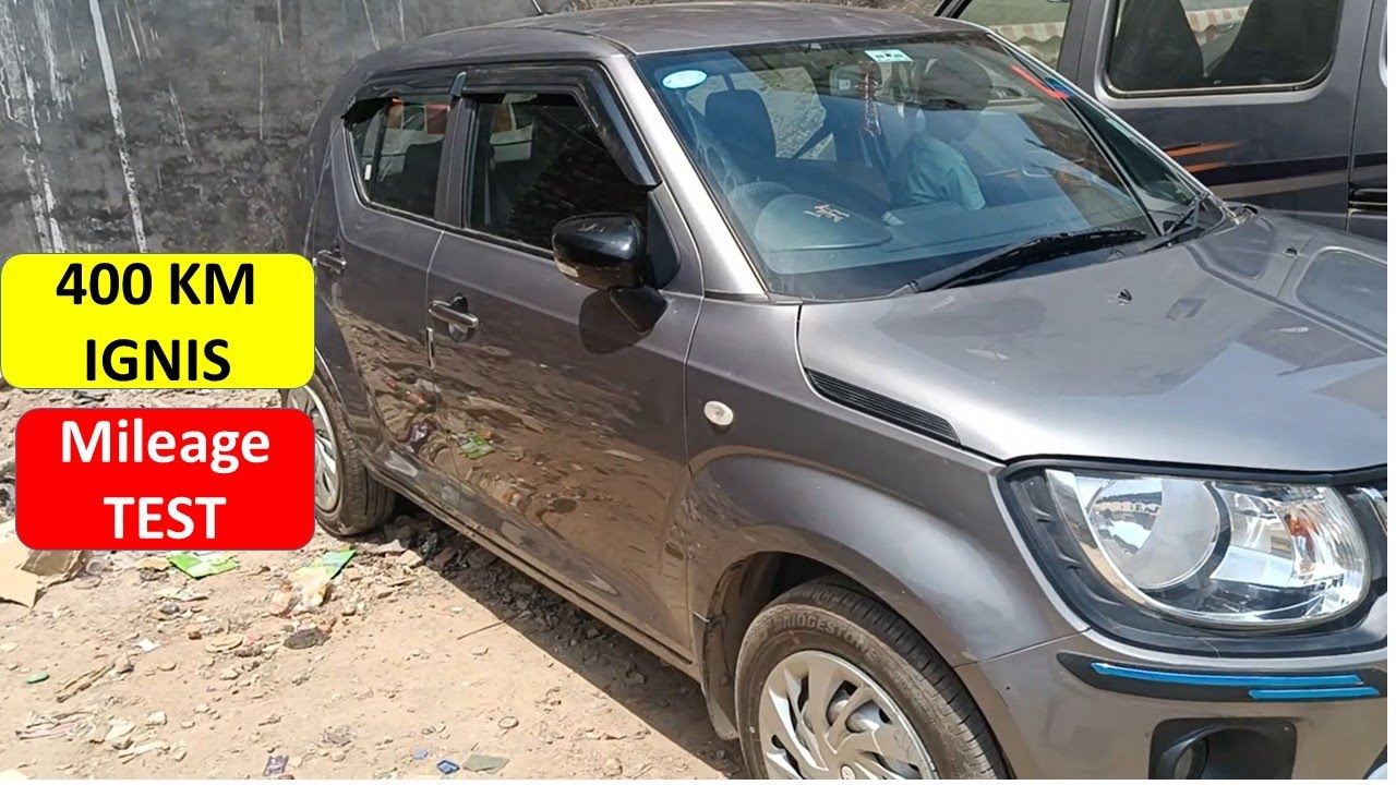 Maruti Suzuki Ignis 400 KM Mileage Test in City and Highway ...