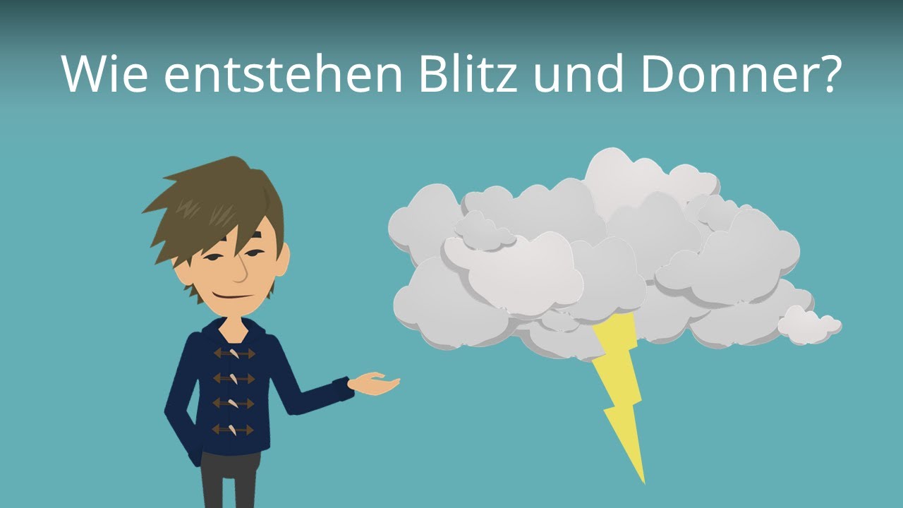 So entstehen Blitz & Donner: Alles auf einen Blick - Studyflix - YouTube