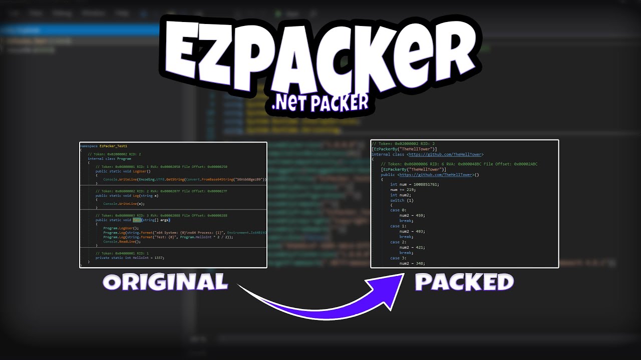 EzPacker | .Net Obfuscated Packer - YouTube