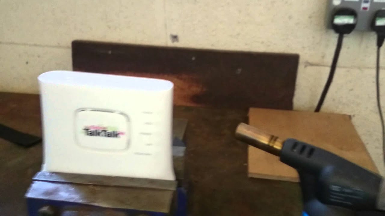 TalkTalk router torture - day 1. - YouTube