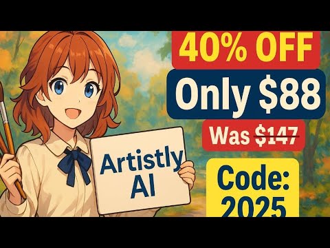 Artistly AI Review + Get 40% OFF + Artistly AI Coupon Code 2025 - YouTube