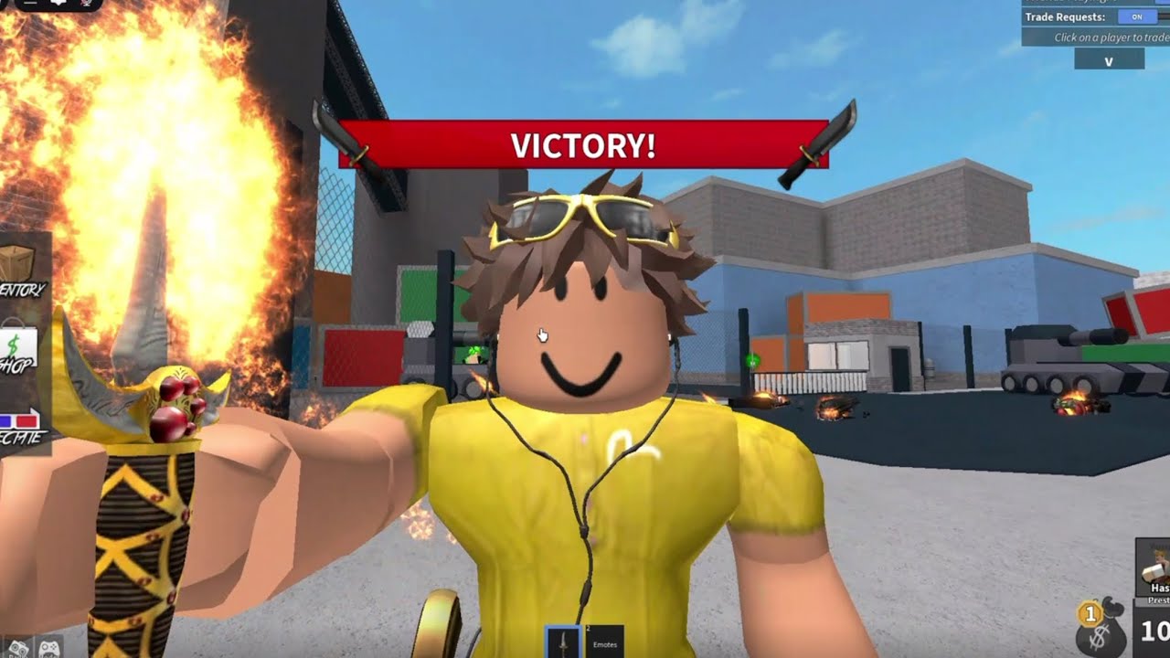 MM2 PRINCE KNIFE + LUGER MONTAGE #044 - YouTube