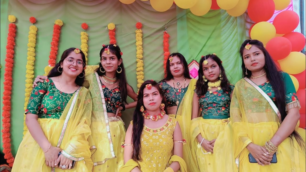 masi ki shadi 🥳||Part 2 || Haldi function|| Dance - YouTube