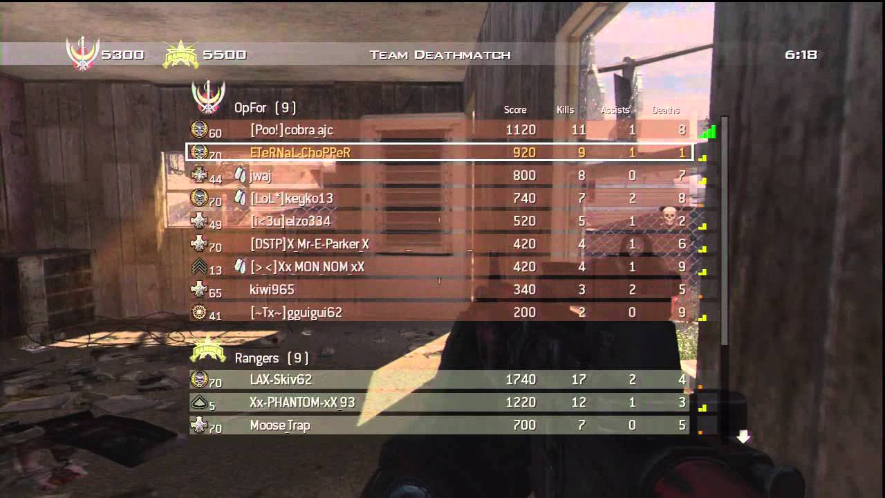 MW2: M16 FMJ (32-1) w/commentary - YouTube