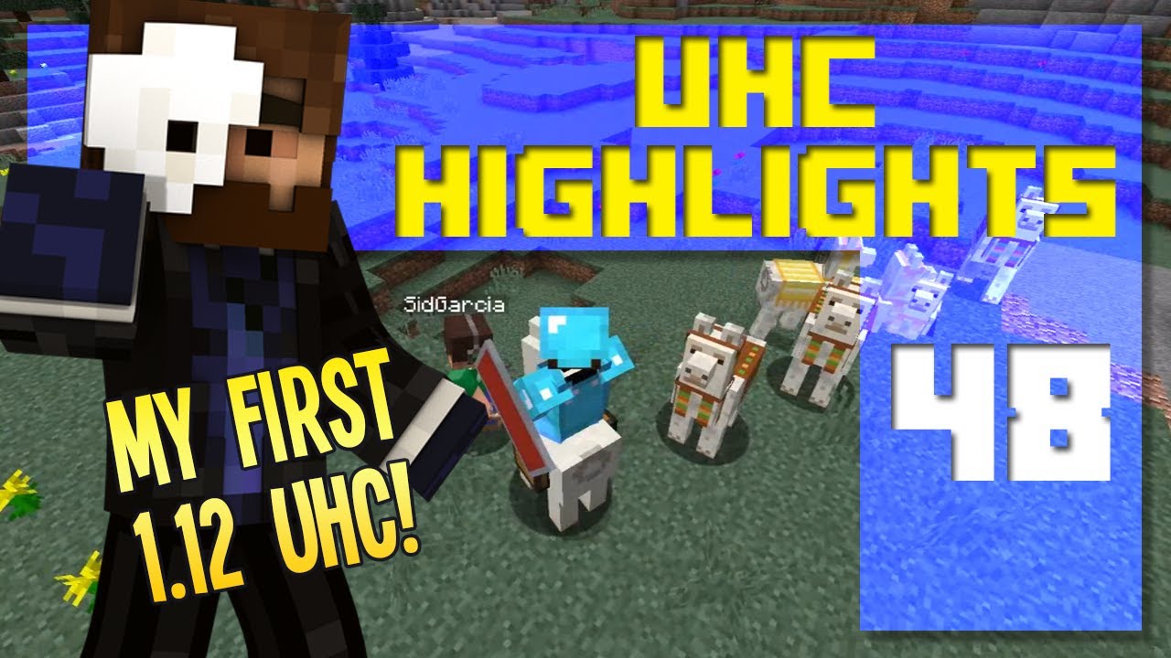 UHC Highlights #48 - My First UHC in Minecraft 1.12! - YouTube