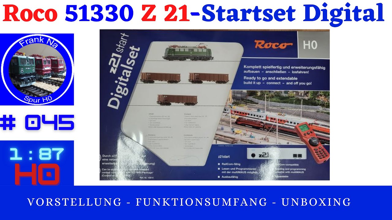 Roco Z21 Digital Startset #51330 - YouTube