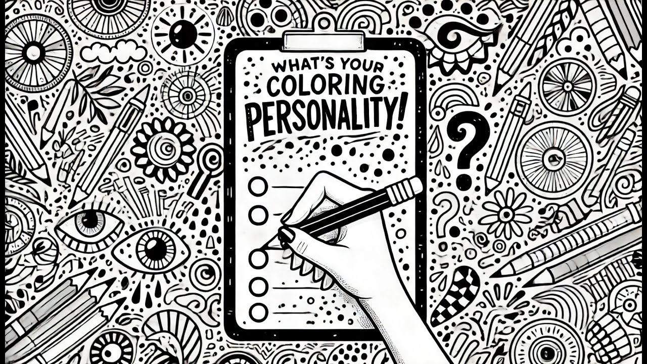 What’s Your Coloring Personality? Take the Quiz to Find Out! - YouTube