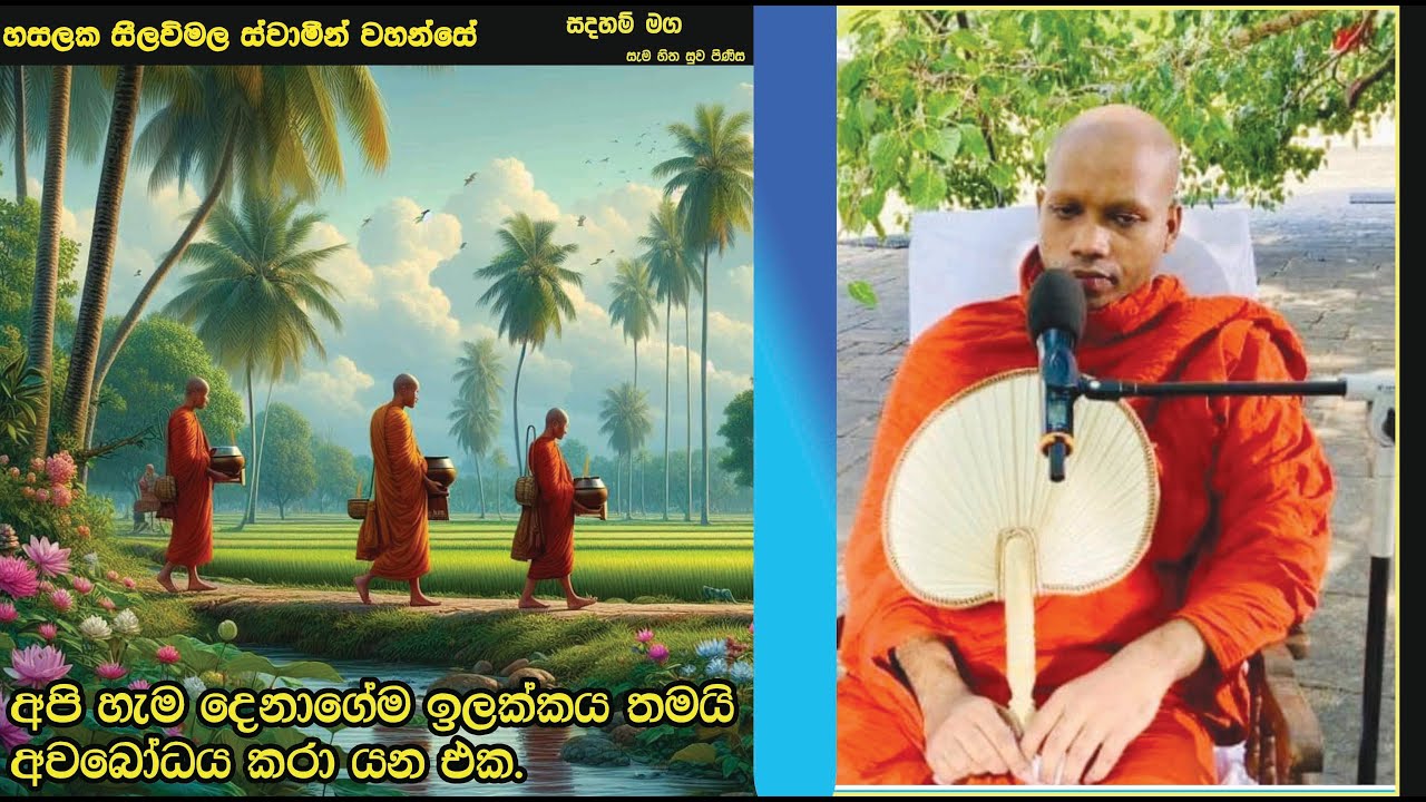 අපි හැම දෙනාගේ ම ඉලක්කය තමයි අවබෝධය කරා යන එක.2091Ven Hasalaka ...