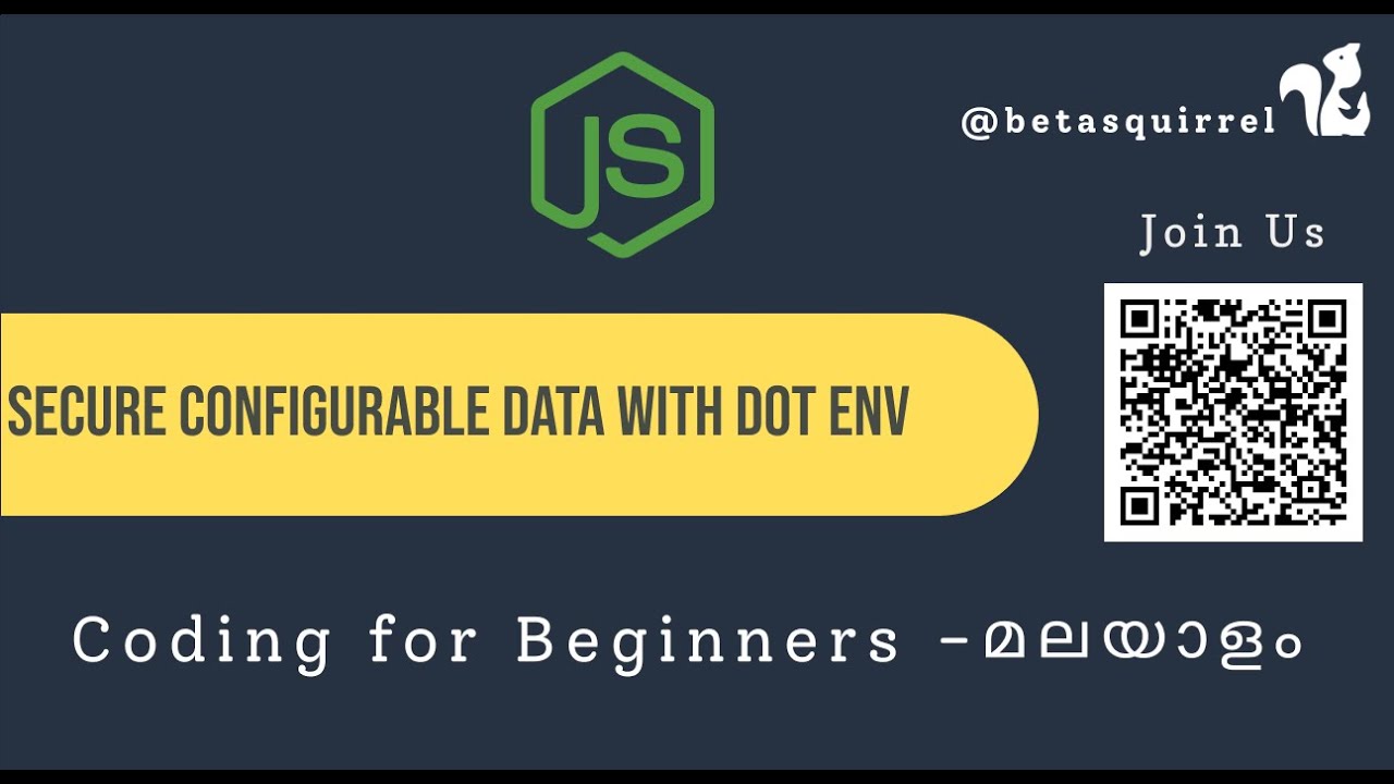 Secure Nodejs With Dotenv And Connect Mongodb Using Mongoose Youtube