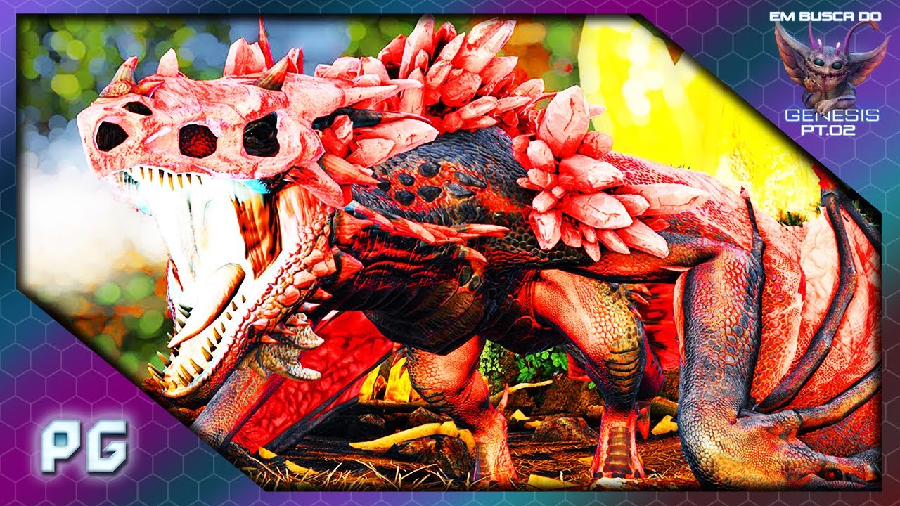 Final BOSS CrystalIsles, Alpha Wyvern Queen! [ARK - EM BUSCA DO GENESIS ...