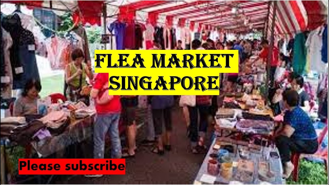 flea market singapore, located at Kallang MRT - YouTube