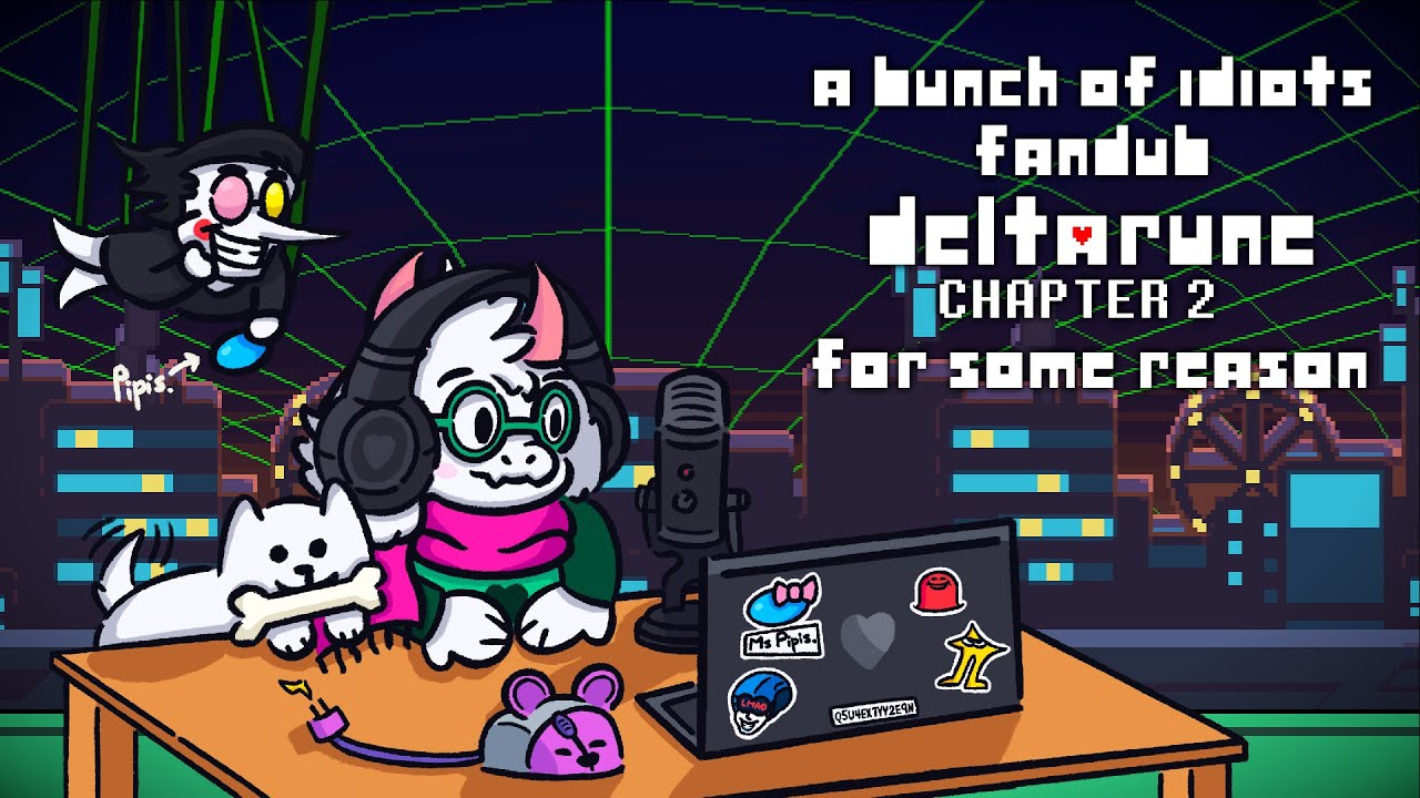 Chapter 2 Revisit With Friends, Fandubs and Mods! [DELTARUNE LIVE ...