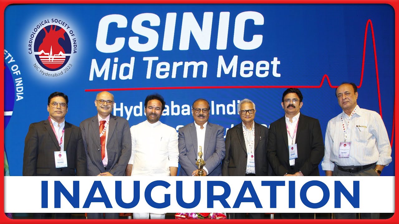 Union Minister G Kishan Reddy Inaugurated CSI-NIC 2023 | National ...