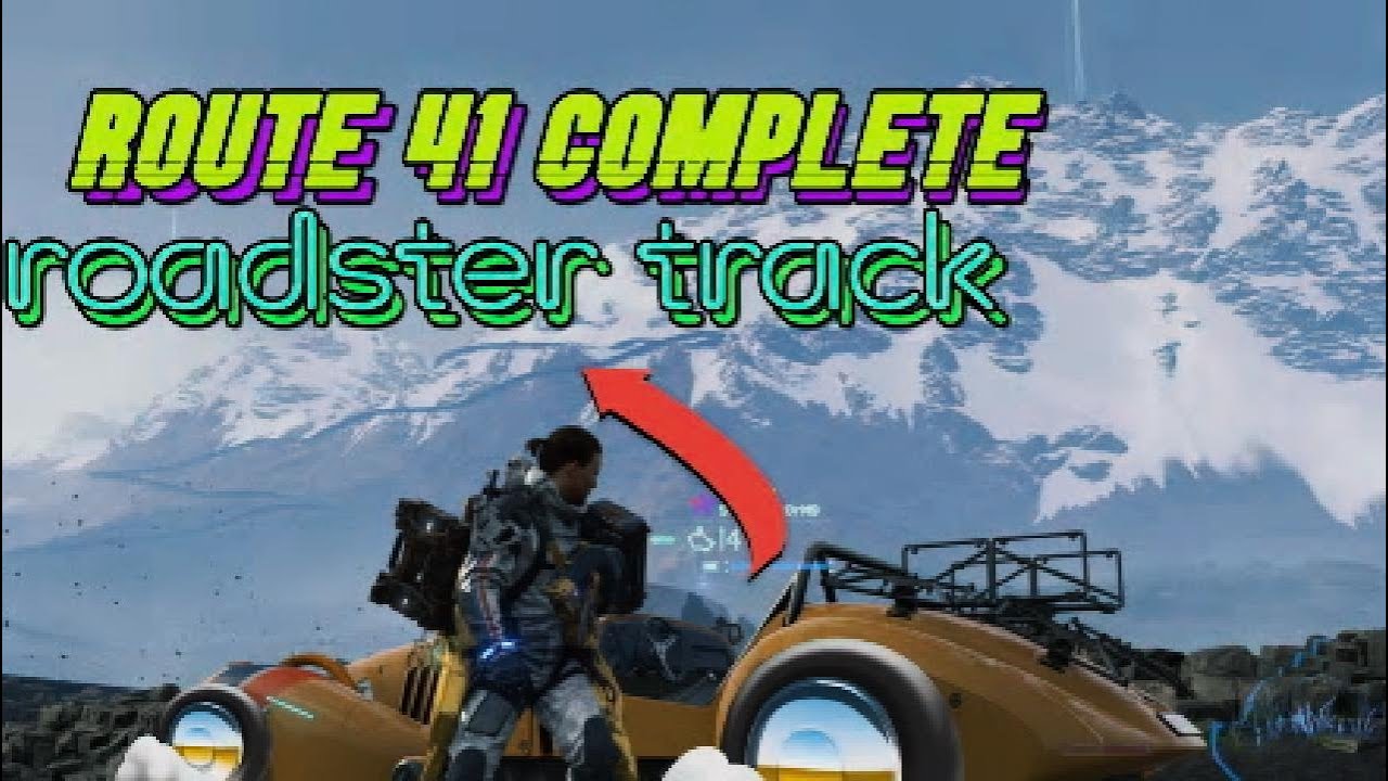 Death Stranding director cut #ps5 route 41 roadster track - YouTube