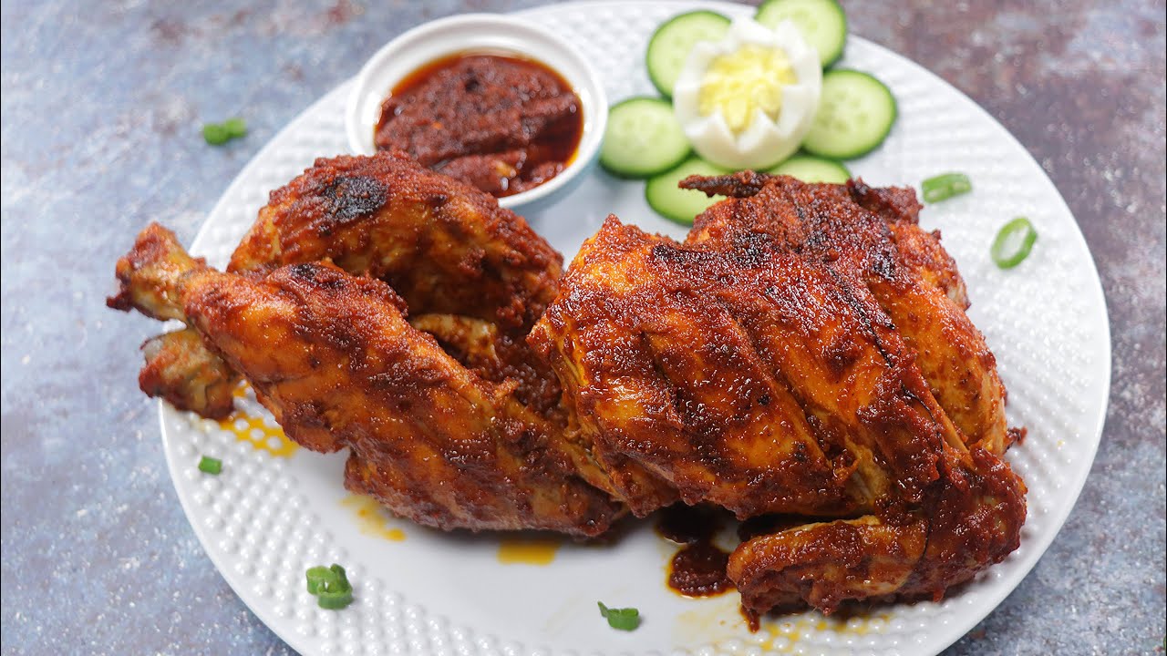 গ্রীল চিকেন-চুলায় সহজ ভাবে,প্যাকেট মশলা দিয়ে তৈরি | Easy Grill ...