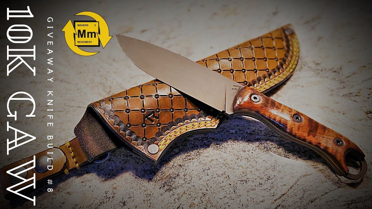 10 K giveaway (FULL BUILD #8) Sniper Builds Survival Knife By Hand To ...