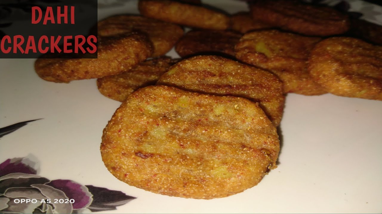 Dahi Crackers-New Snacks Recipe 2021-snacks recipe-nashta recipe ...
