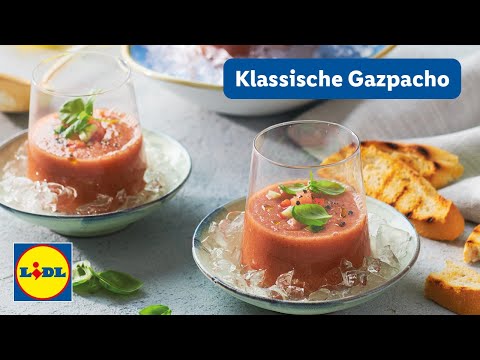 Klassisches Gazpacho Rezept | 30min | Einfach | Lidl Kochen