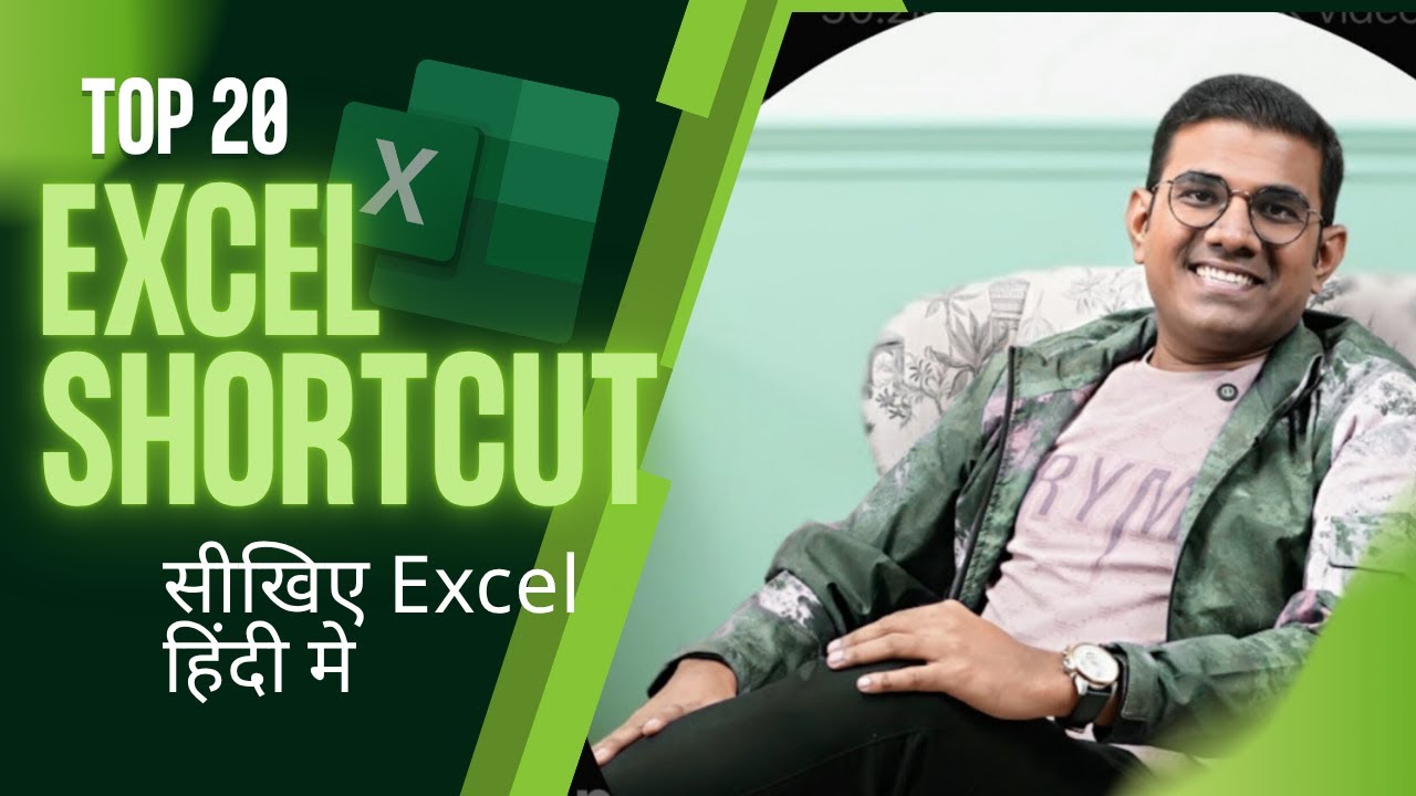 Top 20 Excel Shortcuts 2025 | Save Time & Work Faster | Raj Singh ...