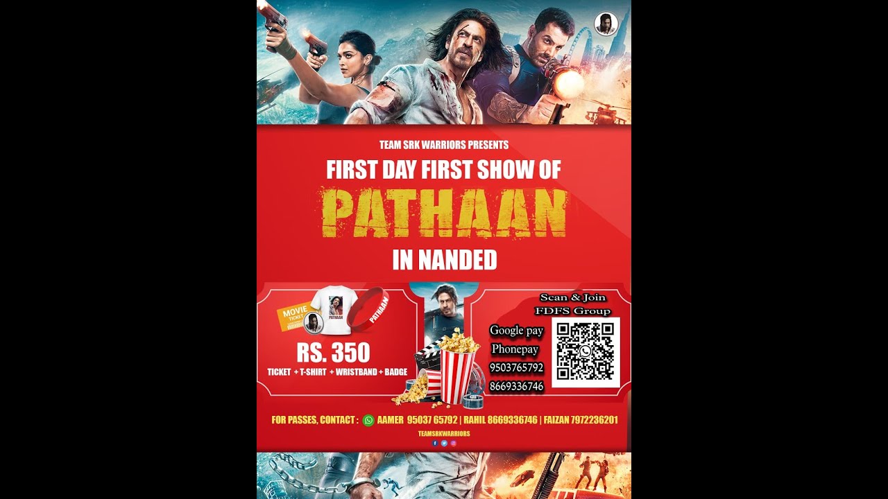 #pathaan #movie Ground Level Promotion In Nanded - YouTube