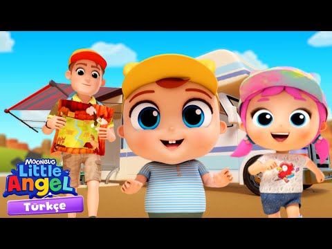 İlk Karavan Yolculuğum | YENİ | Eğlenceli ve Öğretici Çocuk Şarkıları | Little Angel Türkçe