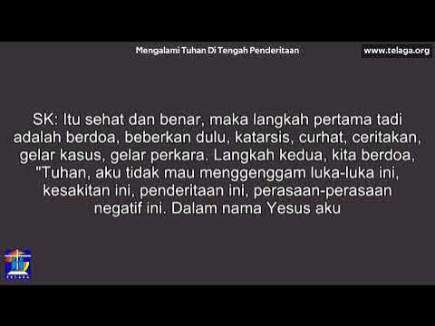 Mengalami Tuhan Di Tengah Penderitaan - YouTube