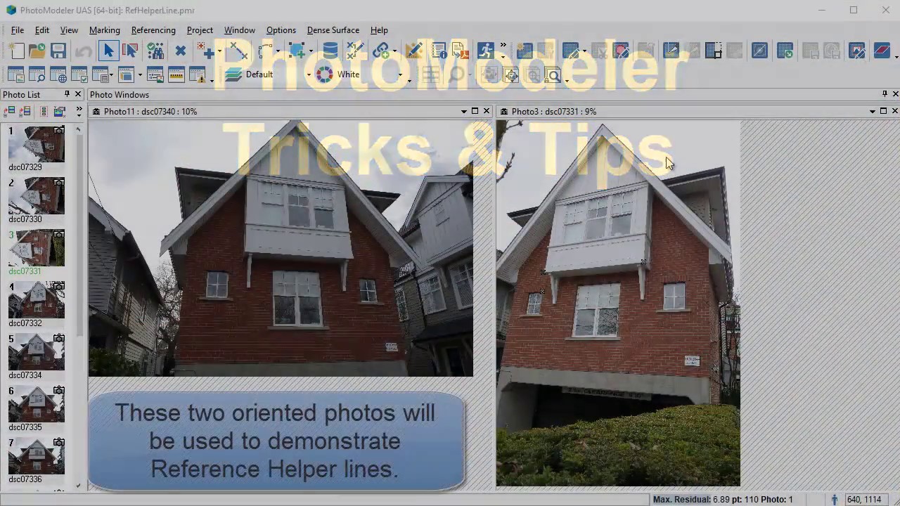 Tip: Using, showing and hiding Reference Helper Lines - YouTube