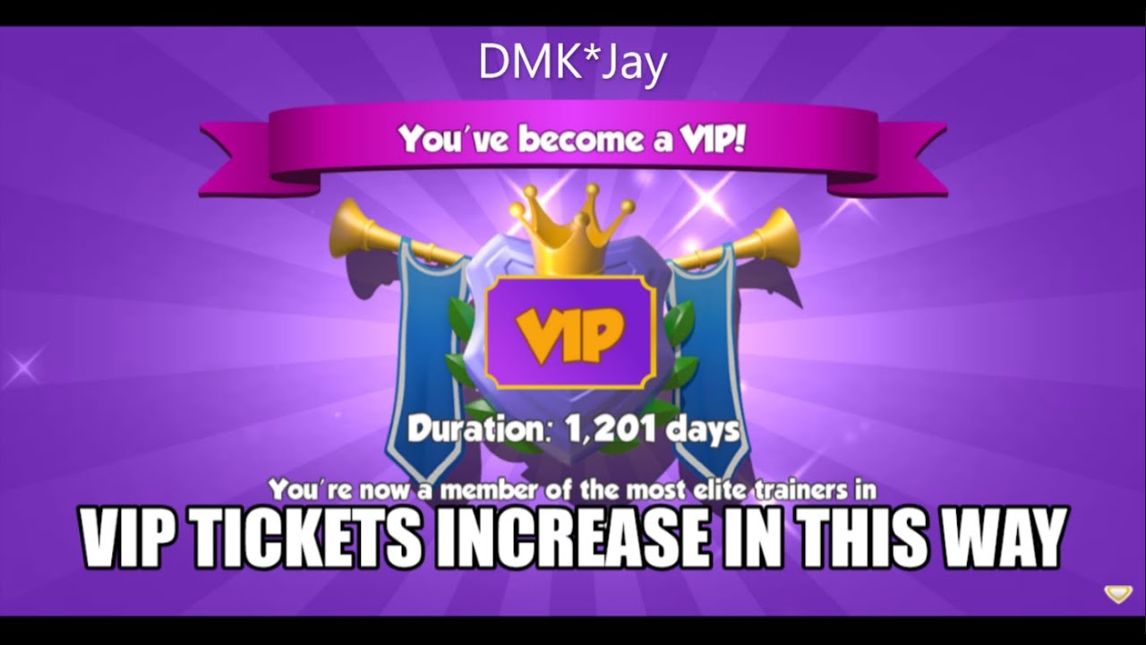 VIP TICKETS increase in this way - Dragon Mania Legends - (DMK*Jay) 드래곤 ...