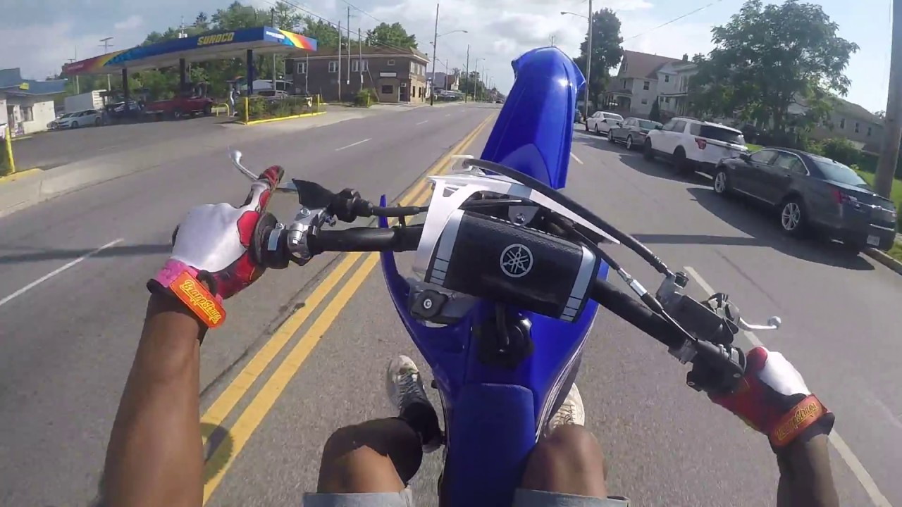 2019 Yz85 Wheelies/ Crash - YouTube