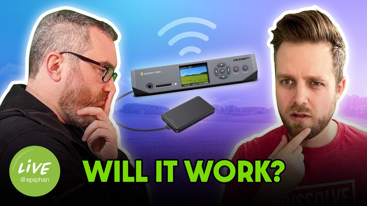 Mobile live streaming with Pearl Nano - YouTube