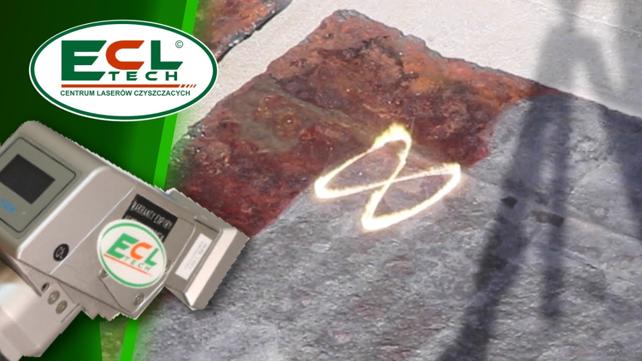 Usuwanie warstw korozji z blach wagonów kolejowych | ECL Tech Polska - YouTube