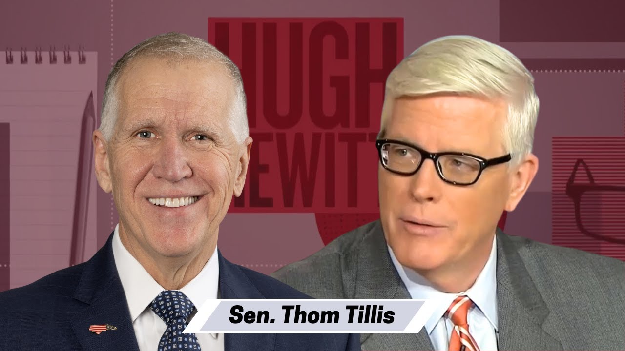 Senator Thom Tillis joins Hugh to talk Sheldon Whitehouse and the ...