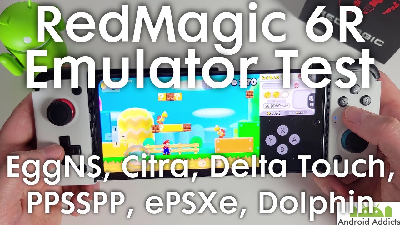 RedMagic 6R Emulator Test - EggNS, Citra, Delta Touch, PPSSPP, Dolphin ...