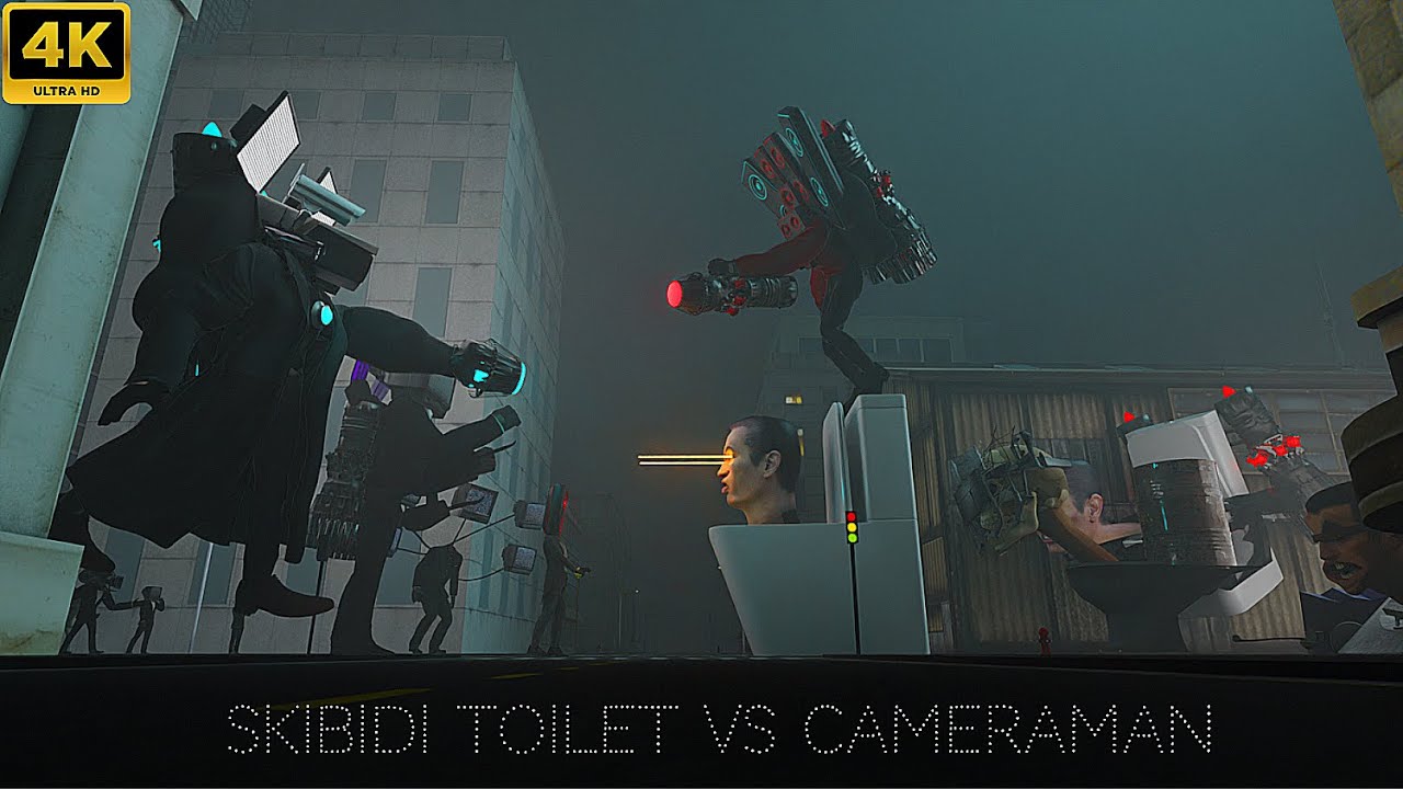 SKIBIDI TOILET vs CAMERAMAN - YouTube