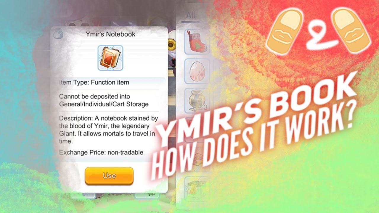 Ragnarok Mobile How to use Ymir’s Book How Does it Work Guide - YouTube