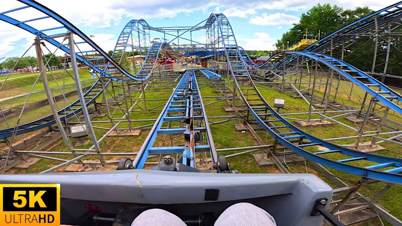 Hurricane Coaster POV 5K A VERY SKETCHY RIDE.. Funspot Atlanta, GA ...