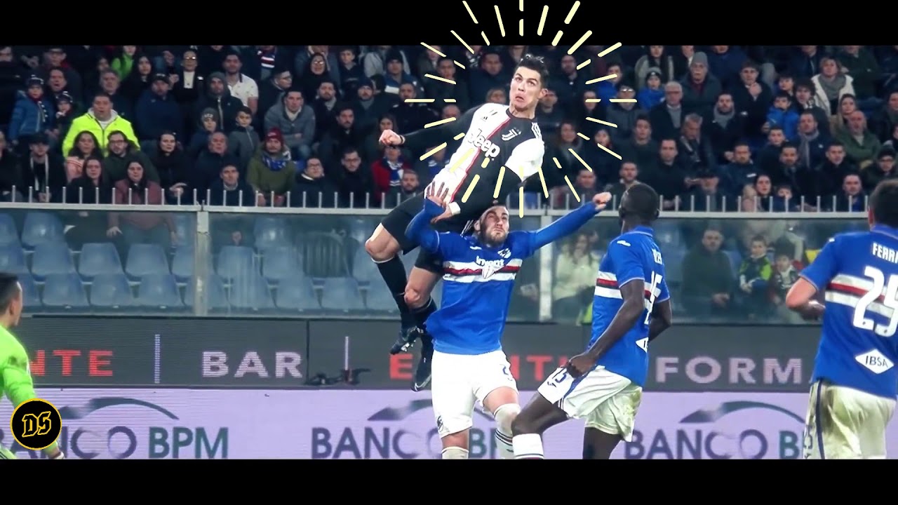 Cristiano Ronaldo's | Unbelievable Header | 2.56M !!! - YouTube